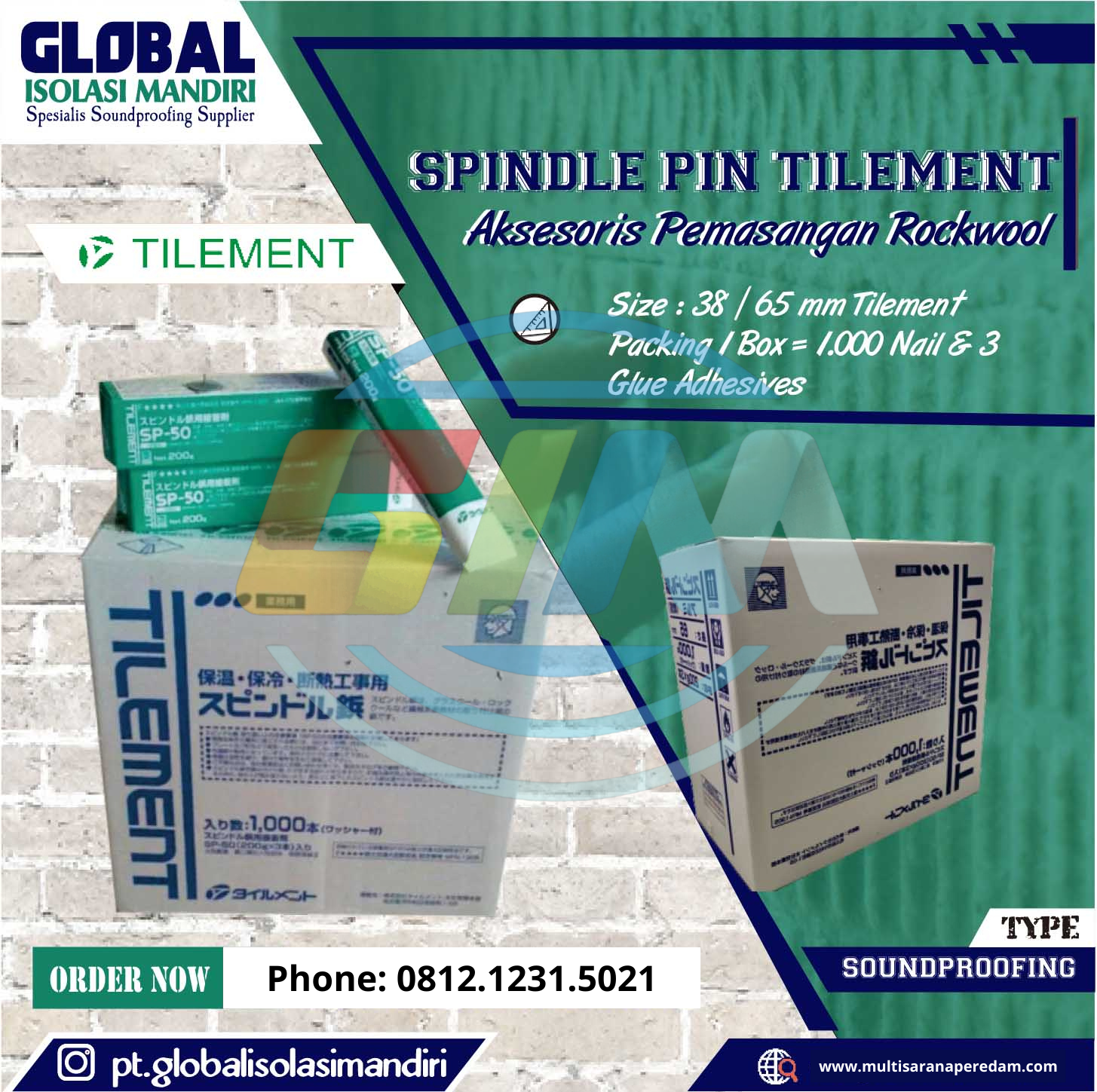 SPINDLE PIN 2025 - Multi Sarana Peredam
