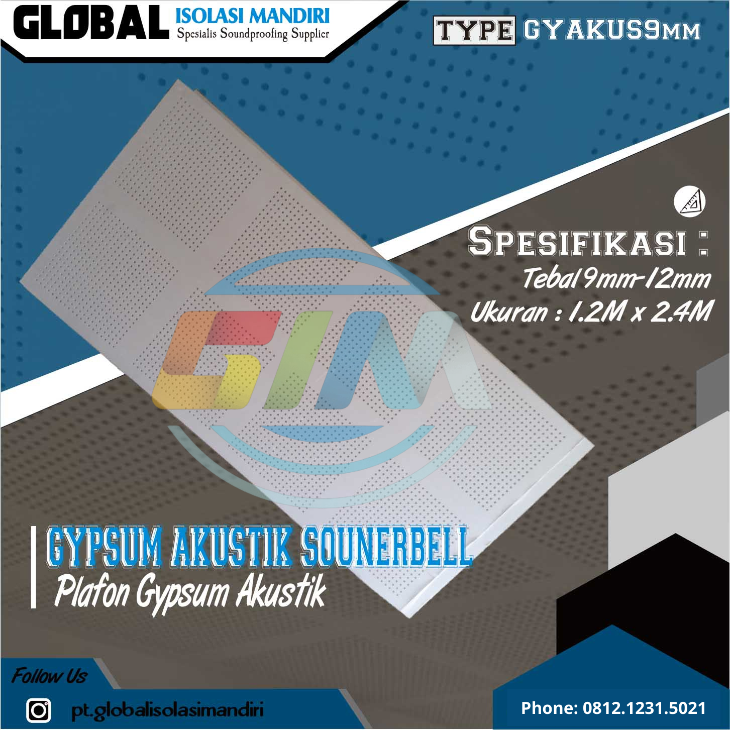 PANEL AKUSTIK 2025: YUMEN, GYPSUM SOUNERBELL, DAN PLAFON JAYABOARD ...