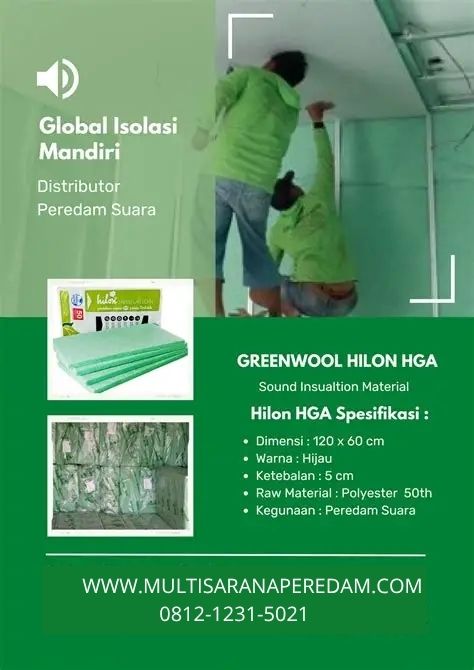 GREENWOOL HILON POLYSTER INSULATION 2025 - Multi Sarana Peredam